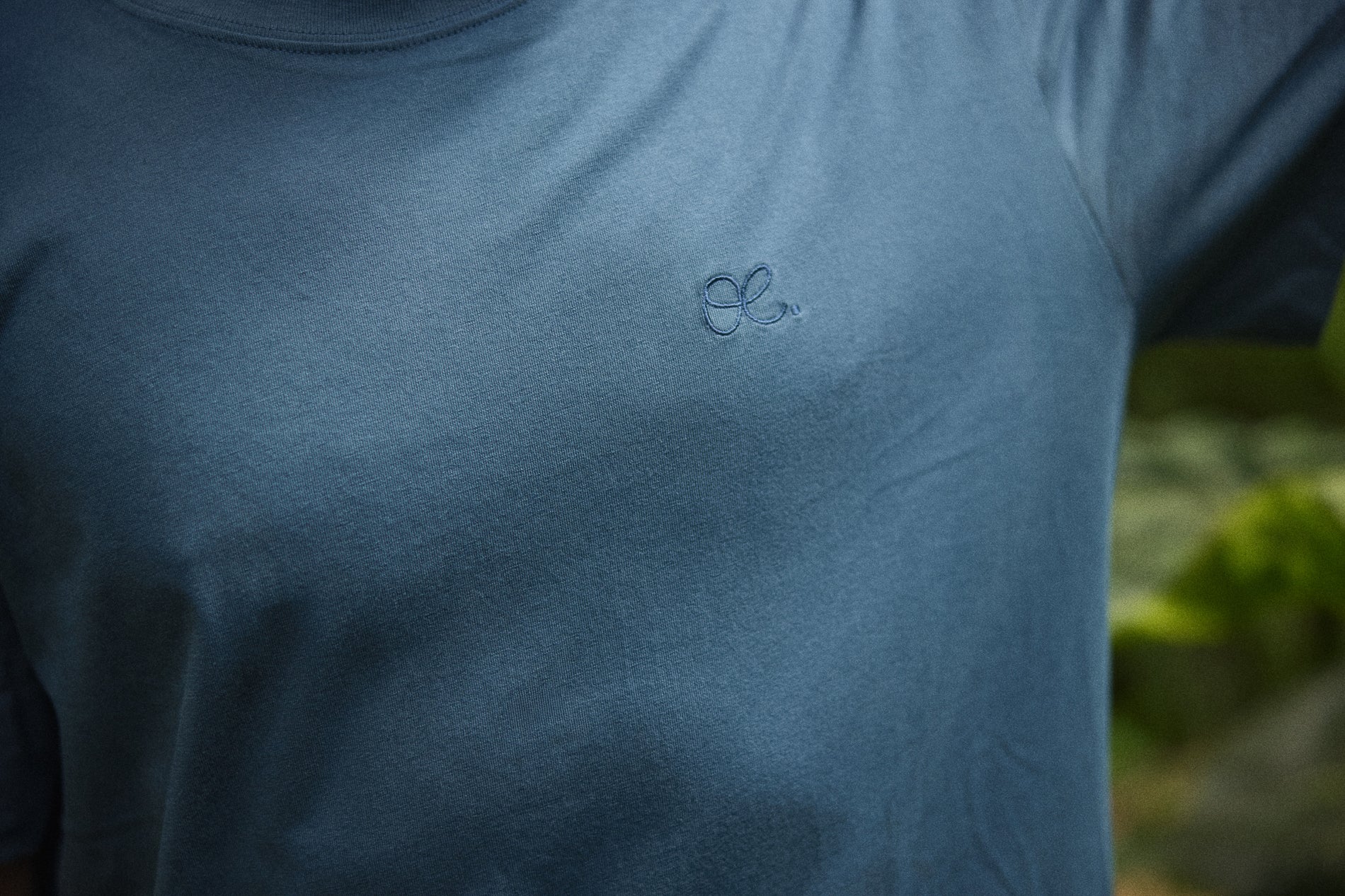 Polera Raw Slate Blue – oe clothing company